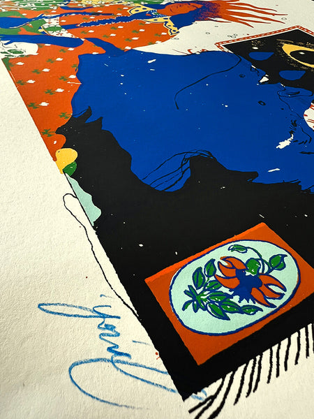 "The Rose & The Nightingale: Flame" Limited Edition Screen Print ...