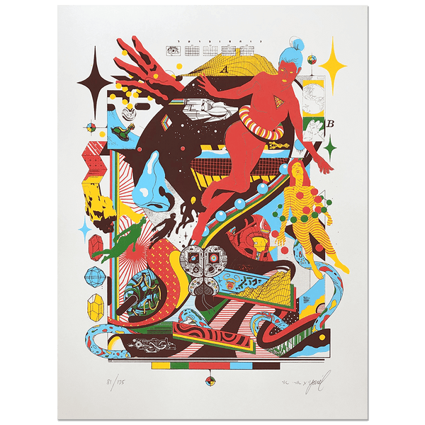 "LHIG" Ori Toor x YONIL Limited Edition Screen Print – YONIL | The Store