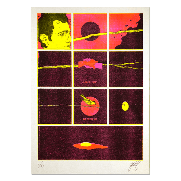 "LIAR" Limited edition RISO print – YONIL | The Store